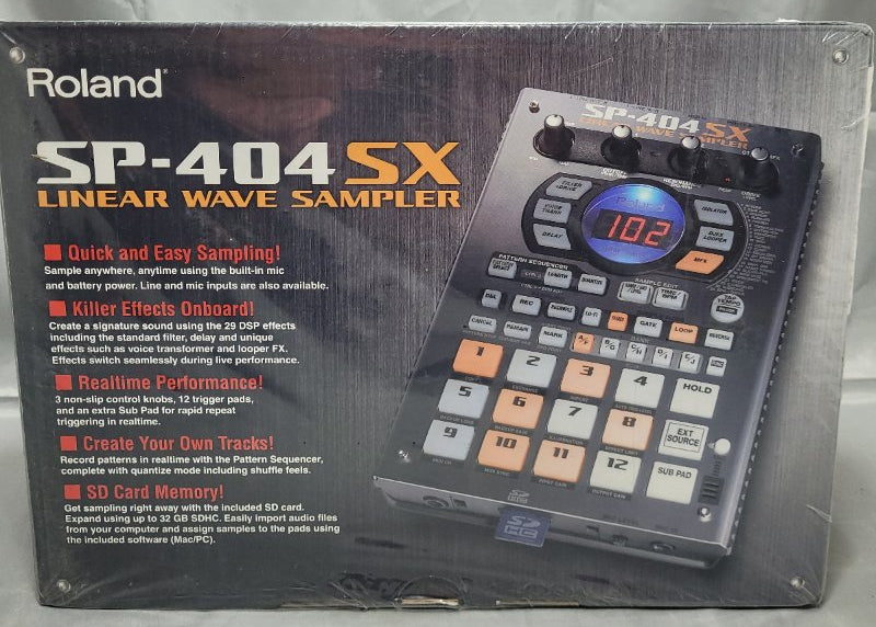 Sampler Roland SP-404SX Portátil
