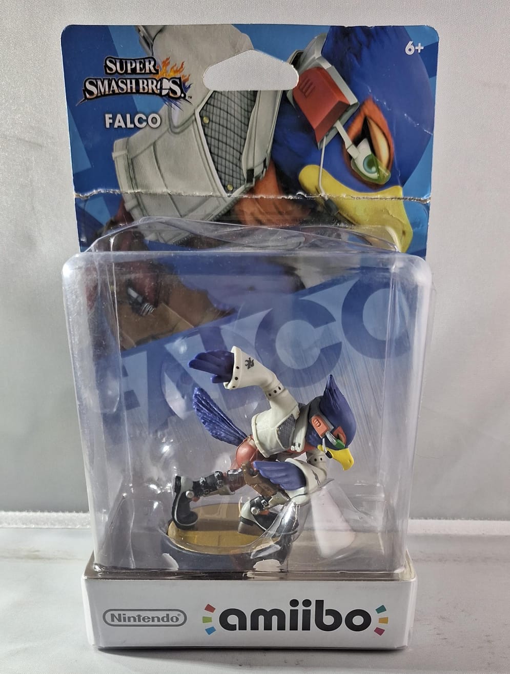Figura nintendo amiibo falco super smash bros sniper