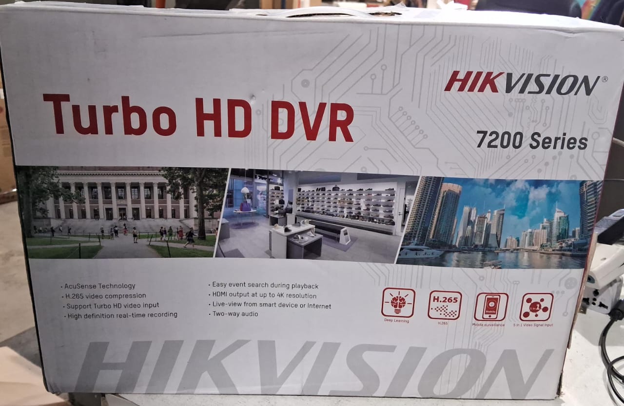 Dvr Hikvision turbo hd 7200 - series 1080p